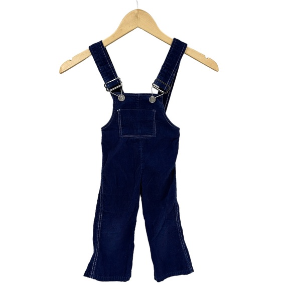 Vintage | Other | Wee Rob Roy Boys Overalls Corduroy Blue | Poshmark